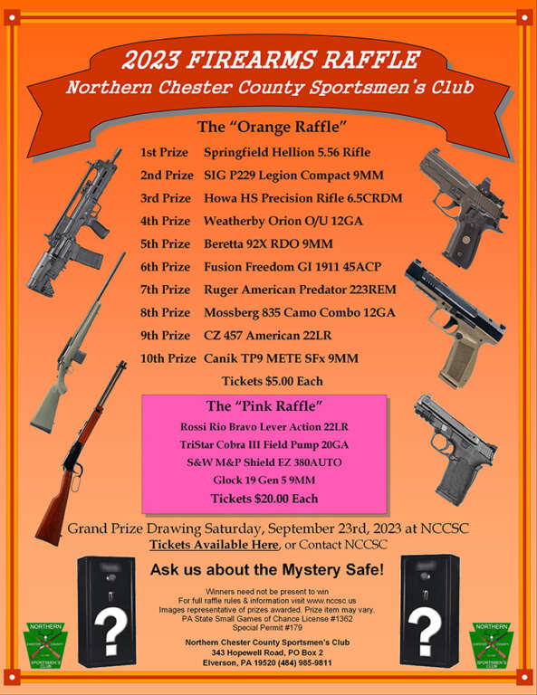 2023 Fall Gun Raffle – NCCSC